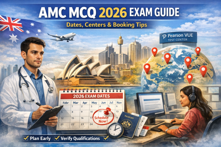 AMC MCQ 2026 Exam Dates, Centers & How to Schedule – IMG Guide - AceAmcQ